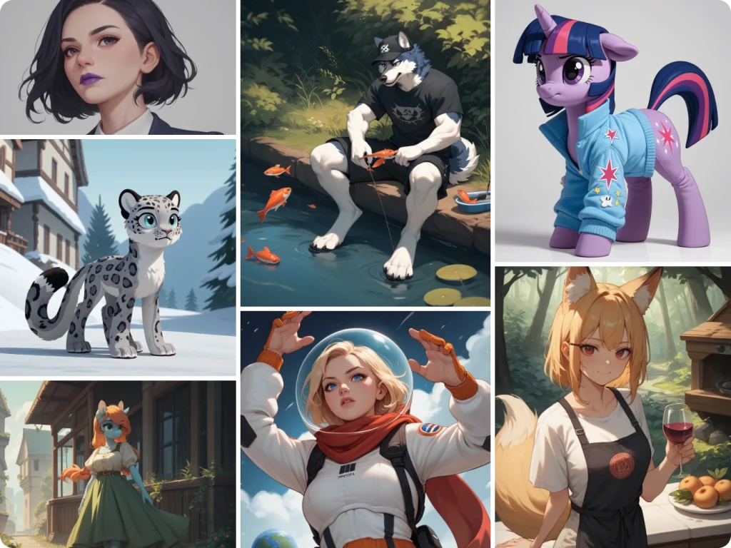 Pony Diffusion V6 | Experience the Best Anime AI Art Creation - PicLumen