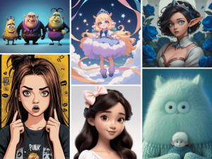 Cartoon Character Maker: Create Cartoon Characters - PicLumen